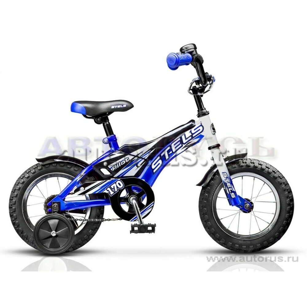 Велосипед 12 детский STELS Pilot 170, 2015 1 скорость рама сталь 8,5 с ...