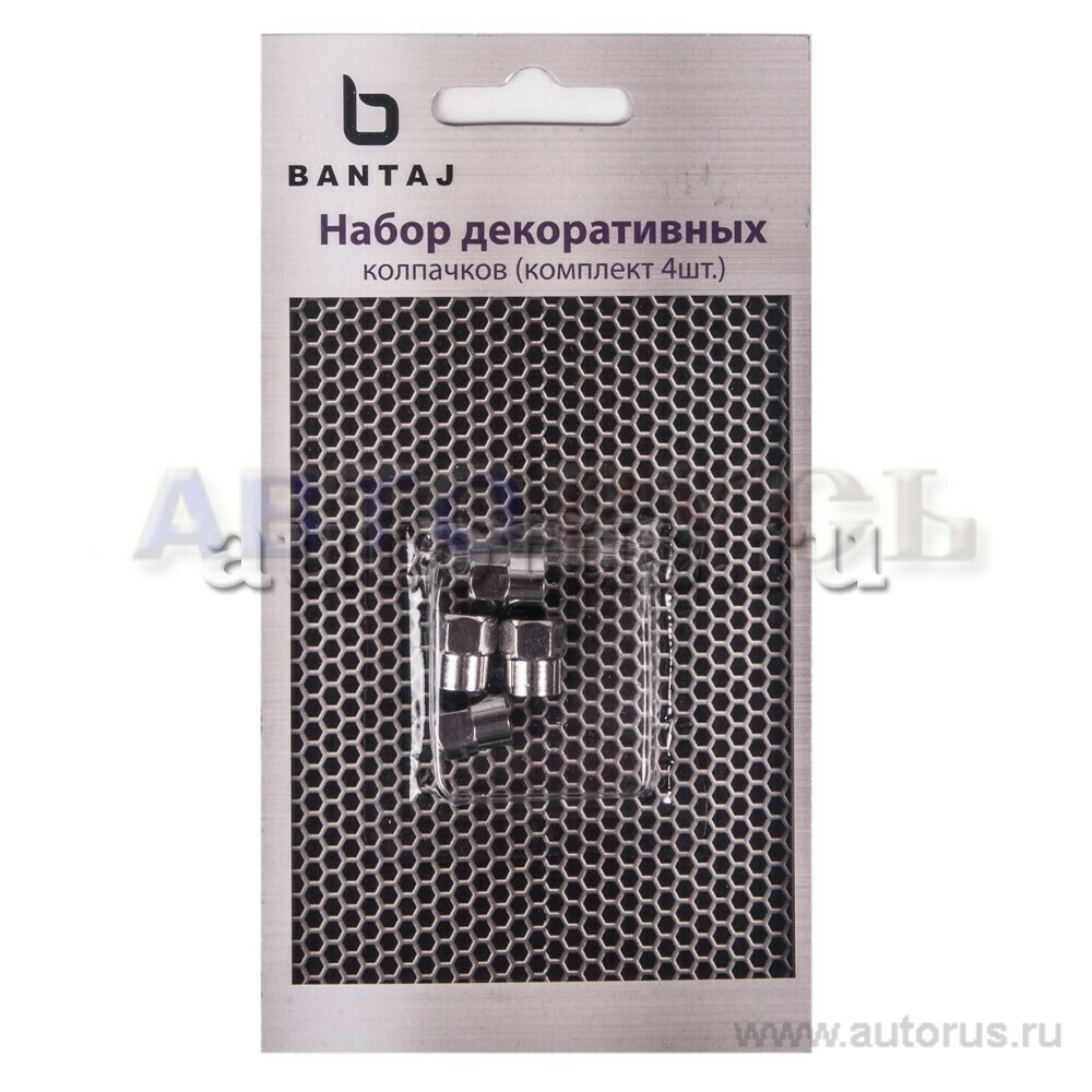 Набор декоративных колпачков BTRZ-04, компл. 4шт. BANTAJ артикул BTRZ ...