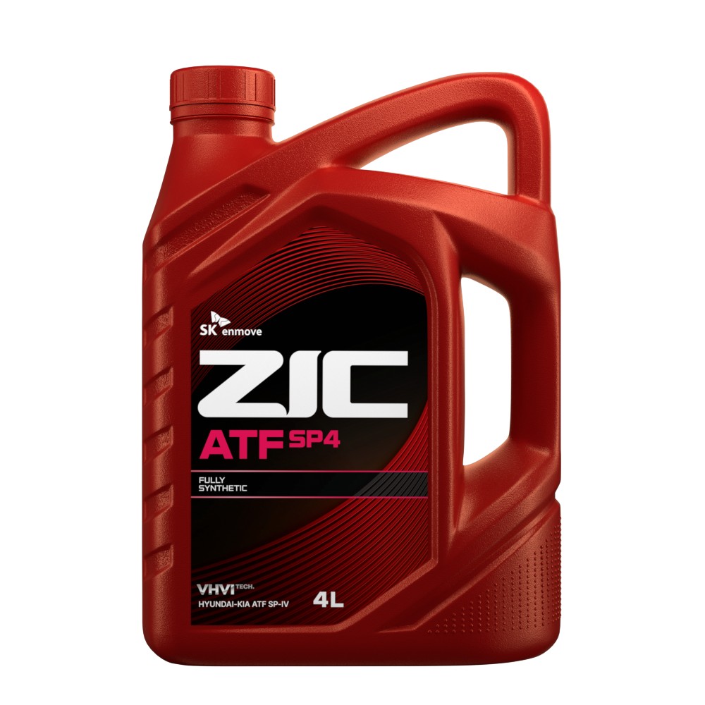 Масло трансмиссионное ZIC ATF SP 4 синтетическое 4 л 162646 ZIC артикул 162646 - цена ...
