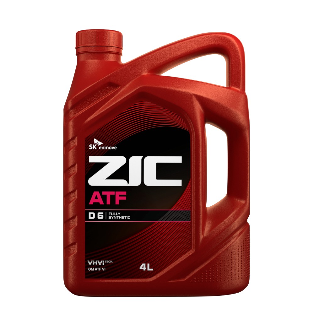 Масло трансмиссионное ZIC ATF Dexron 6 синтетическое 4 л 162630 ZIC артикул 162630 - цена ...