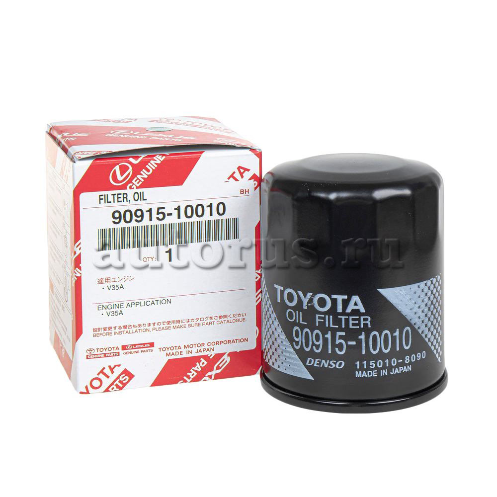 ФИЛЬТР МАСЛЯНЫЙ TOYOTA 9091510010 TOYOTA артикул 9091510010 - цена ...