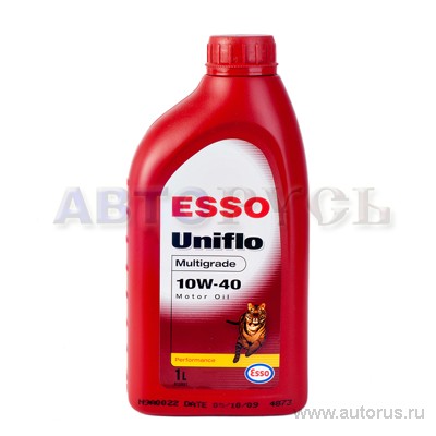 Масло моторное ESSO Uniflo 10W-40 минеральное 1 л 141903 ESSO артикул ...