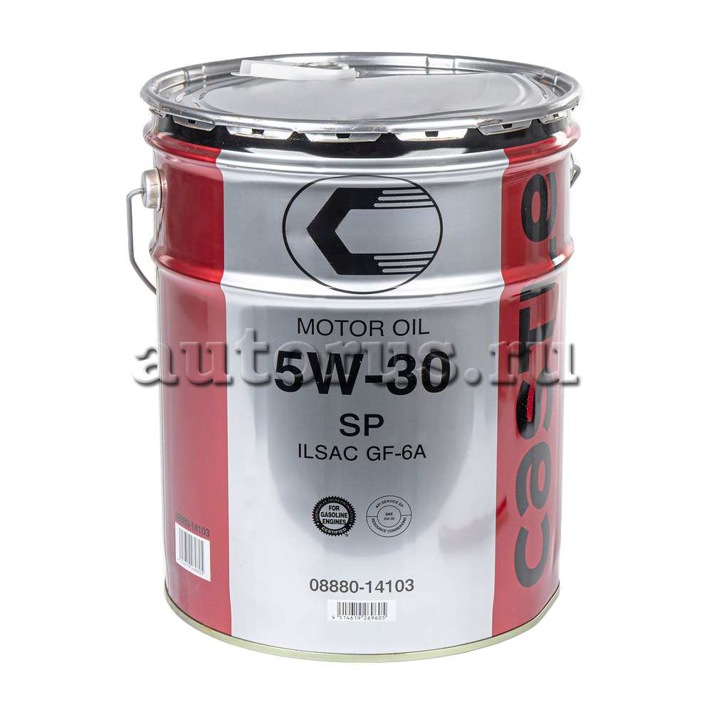 Масло моторное TOYOTA Motor Oil SP/GF-6A 5W-30 полусинтетическое 20 л ...