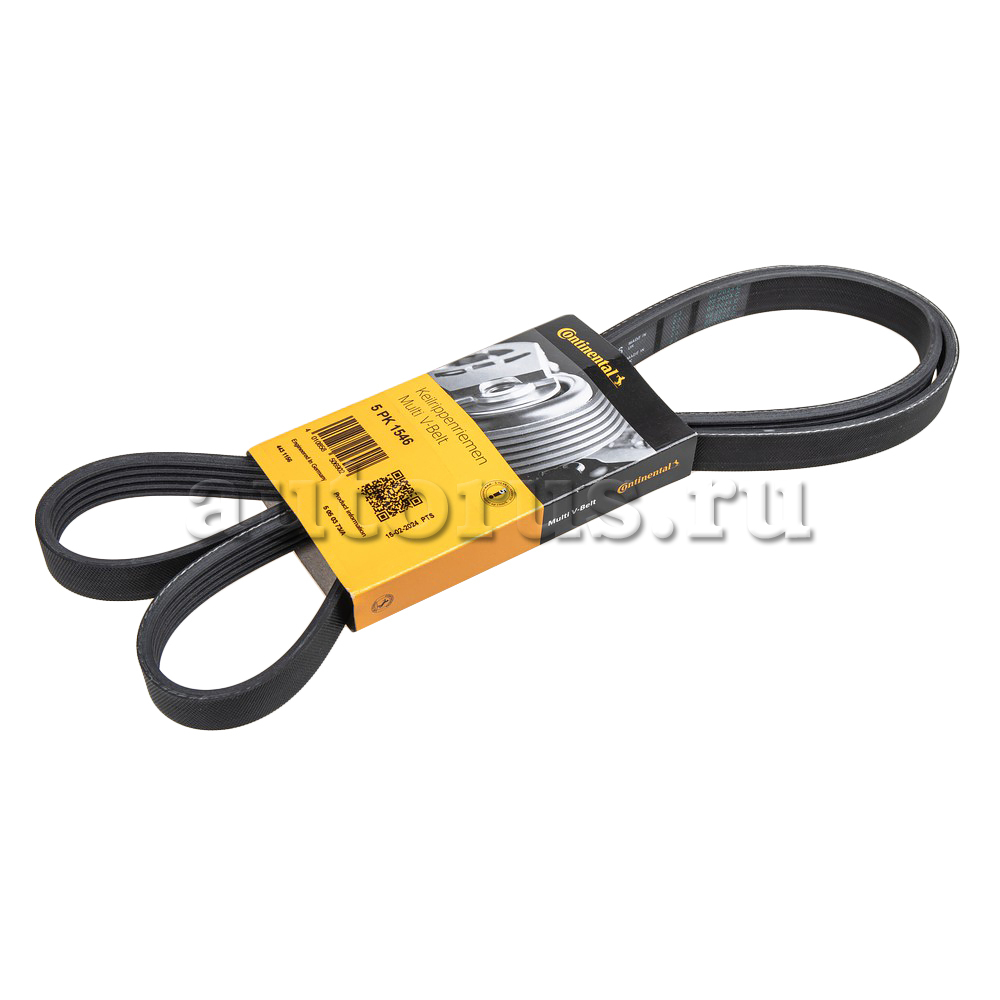 Ремень поликлиновый CONTITECH 5 PK 1546 Continental артикул 5 PK 1546 ...