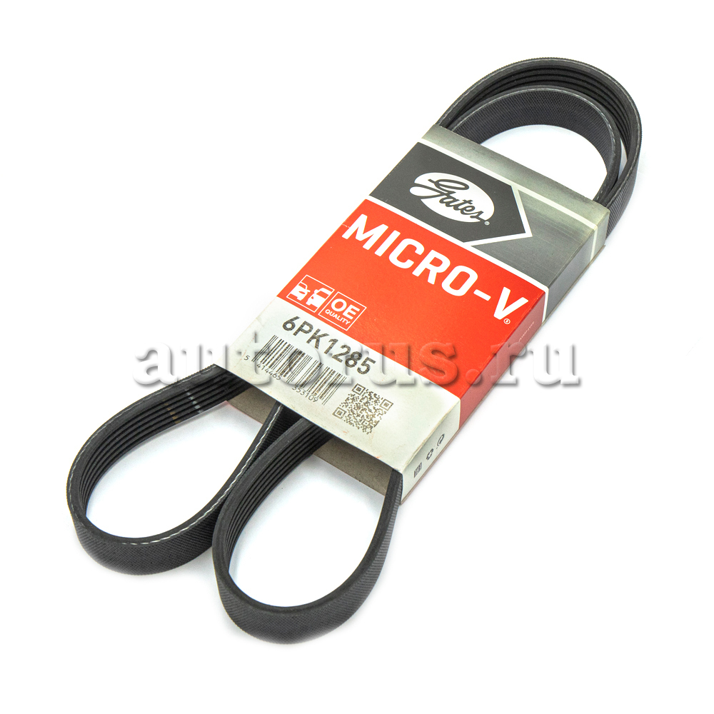 Ремень поликлиновой GATES 6PK1285 GATES артикул 6PK1285 - цена ...