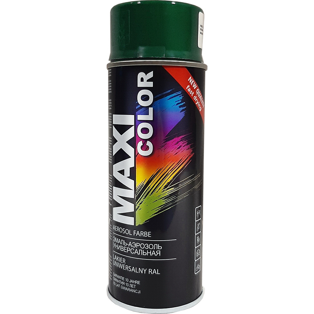 Эмаль-аэрозоль RAL6009 болотно-зеленая Maxi Color 6009MX Maxi Color ...