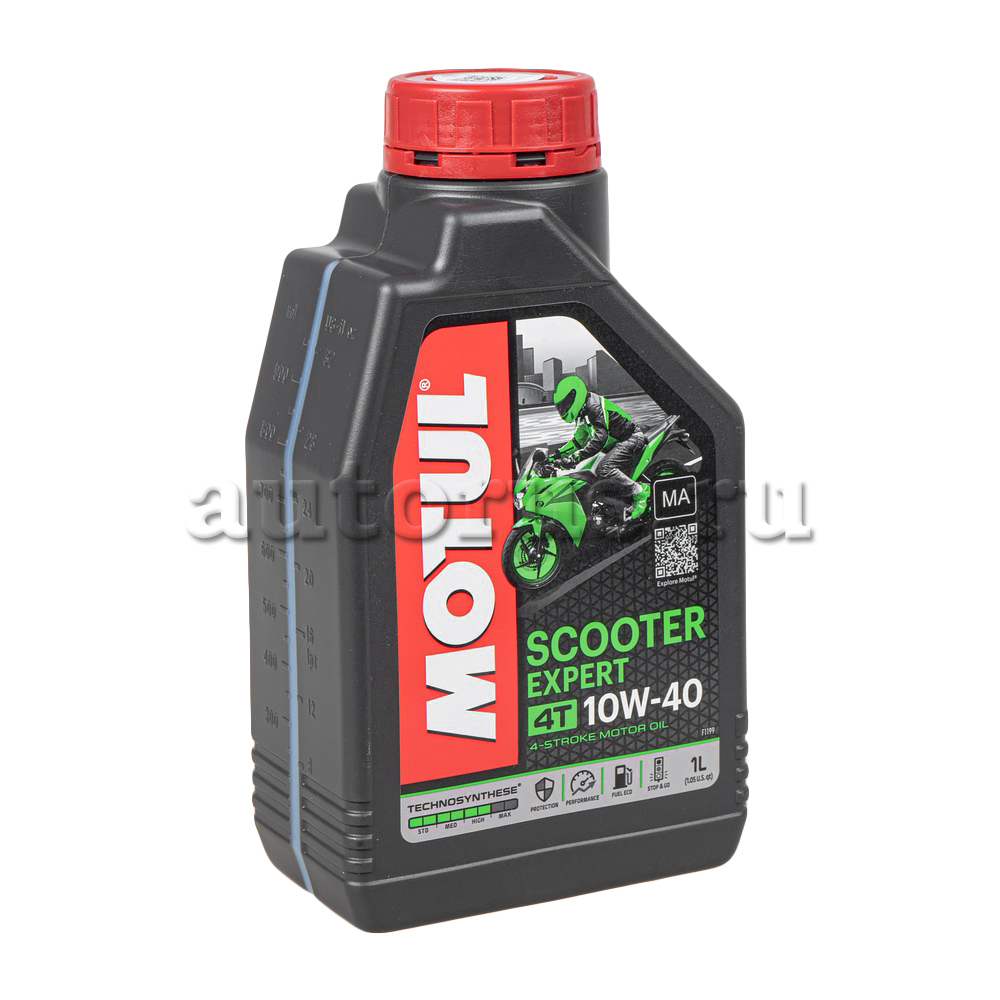 Масло моторное Motul Scooter Expert 4T MA 10W-40 синтетическое 1 л ...