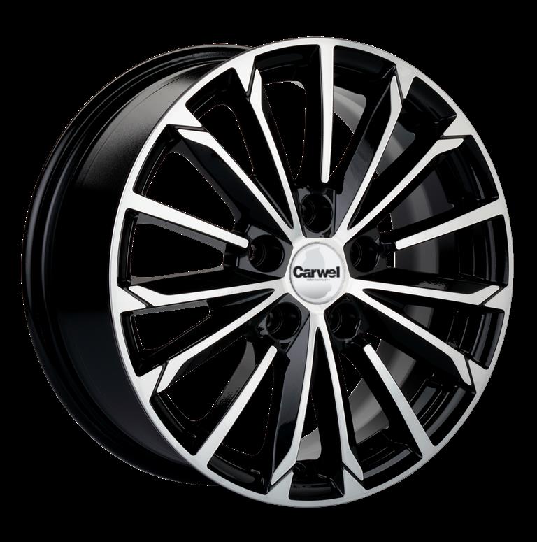 Диск литой R16 6.5J 5x114.3/60.1 ET45 Carwel Тевриз 1611 ABT 00097735 ...