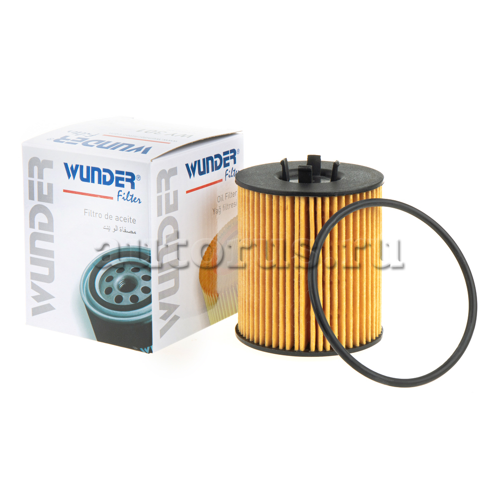 Фильтр масляный OPEL OMEGA B/VECTRA B 00- WUNDER FILTER WY301 WUNDER ...