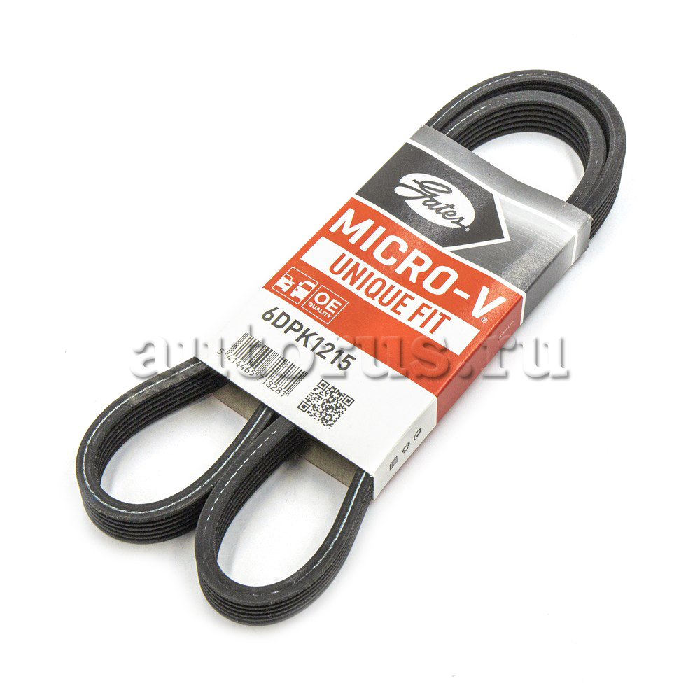 Ремень поликлиновой GATES 6DPK1215 GATES артикул 6DPK1215 - цена ...