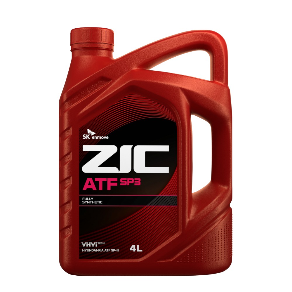 Масло трансмиссионное ZIC ATF SP 3 синтетическое 4 л 162627 ZIC артикул 162627 - цена ...