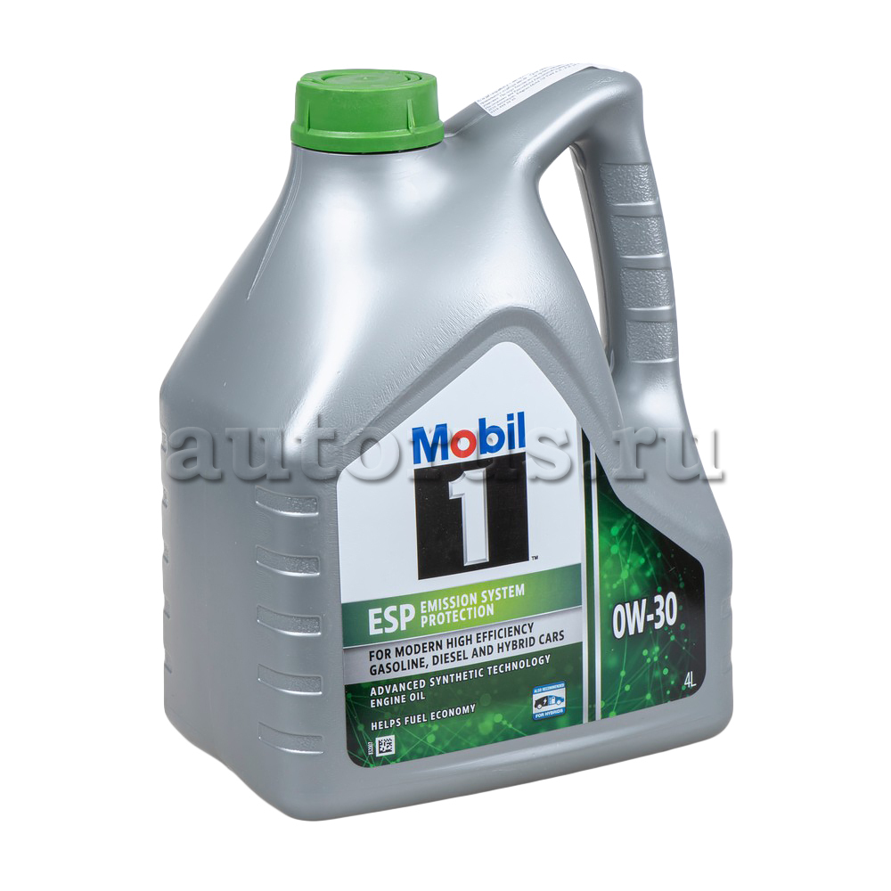 Масло моторное MOBIL 1 ESP 0W-30 синтетическое 4 л 153347/157748 MOBIL ...