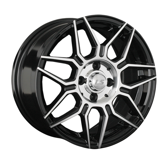 Диск литой R15 6.5J 4x100/54.1 ET45 LS 785 BKF S079609 LS артикул ...