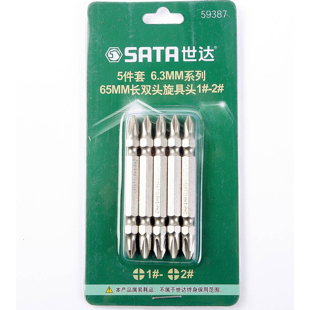 Бита комбинированная PH1-2, уп. 5шт. SATA 59387 SATA артикул 59387 ...
