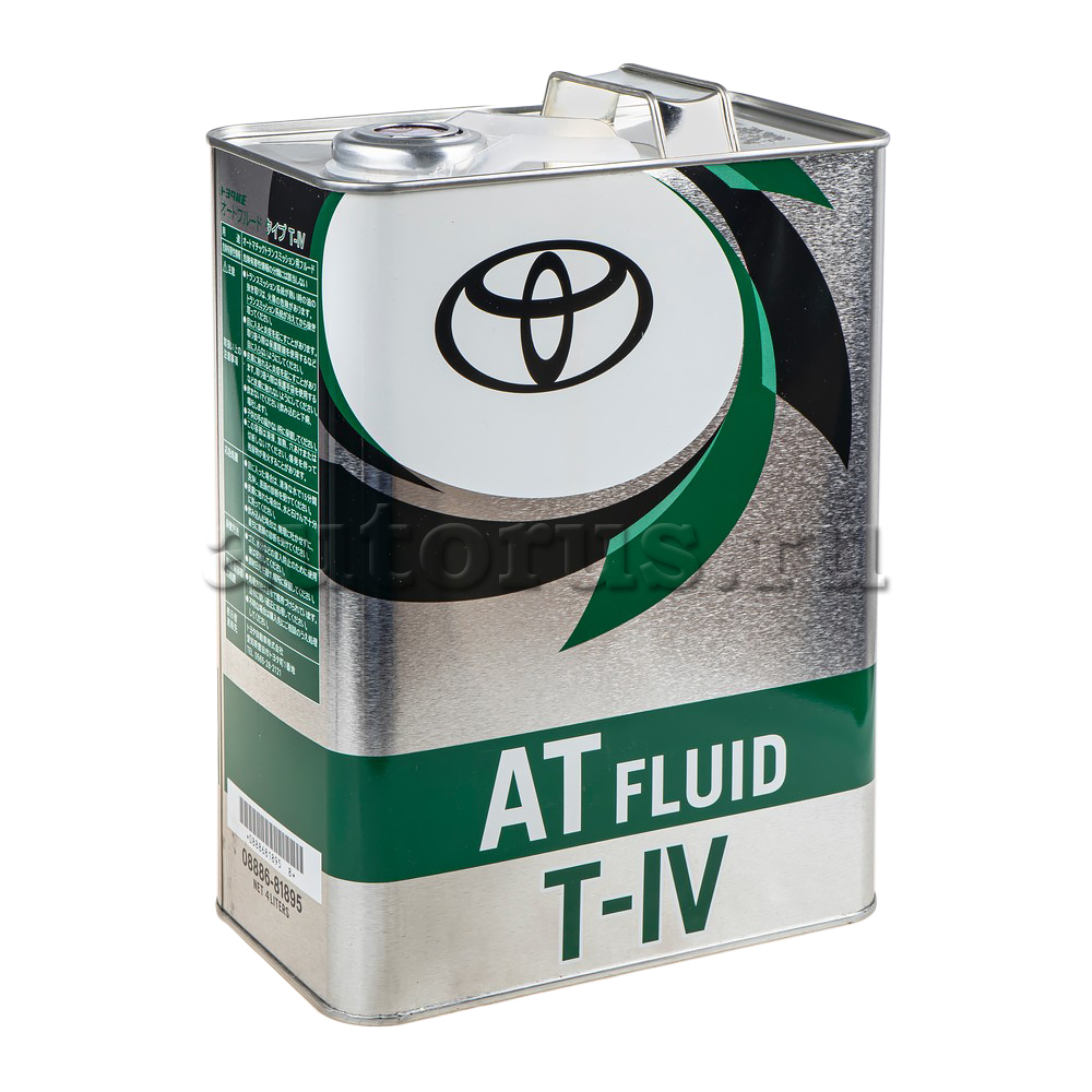 Масло трансмиссионное Toyota ATF T-IV, 4л TOYOTA 0888681895 TOYOTA ...