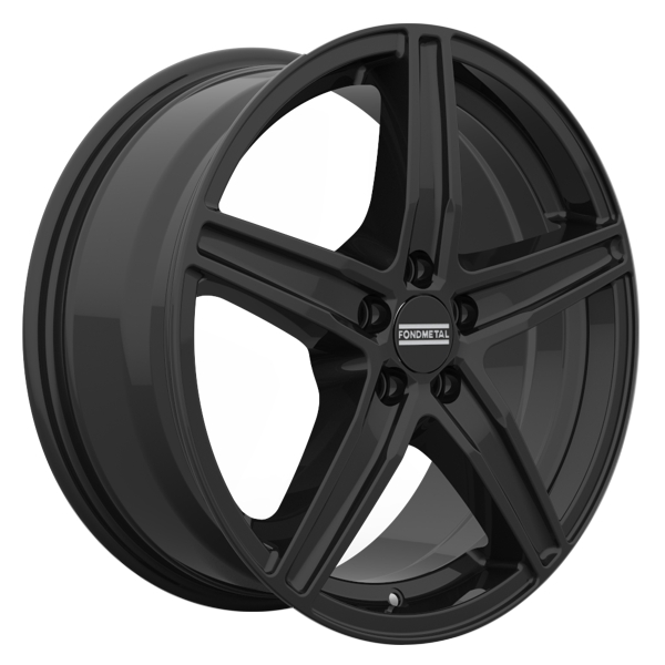 Диск литой R16 6.5J 5x114.3/66.1 ET40 FONDMETAL 8 100 Matt Black ...