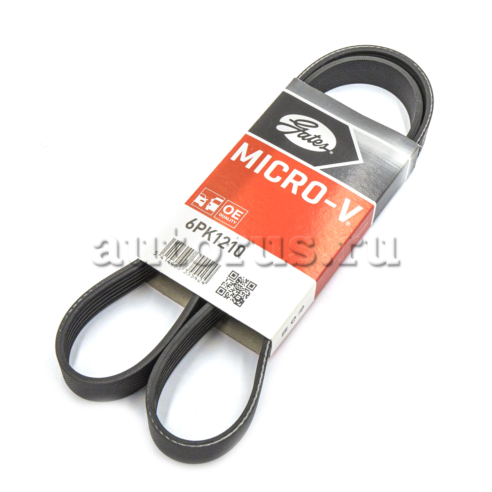 Ремень поликлиновой GATES 6PK1210 GATES артикул 6PK1210 - цена ...